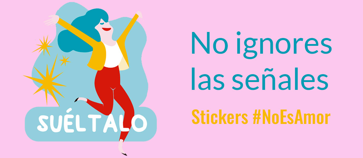 NoEsAmor: Descarga los stickers | Save the Children